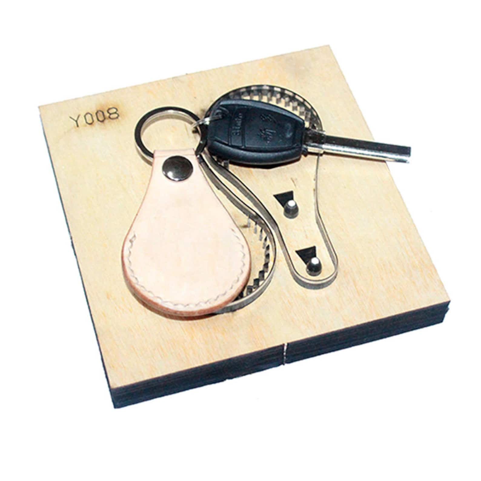 Keychain Leather Cutting Die Cut Mold Leather Punch Die - Etsy