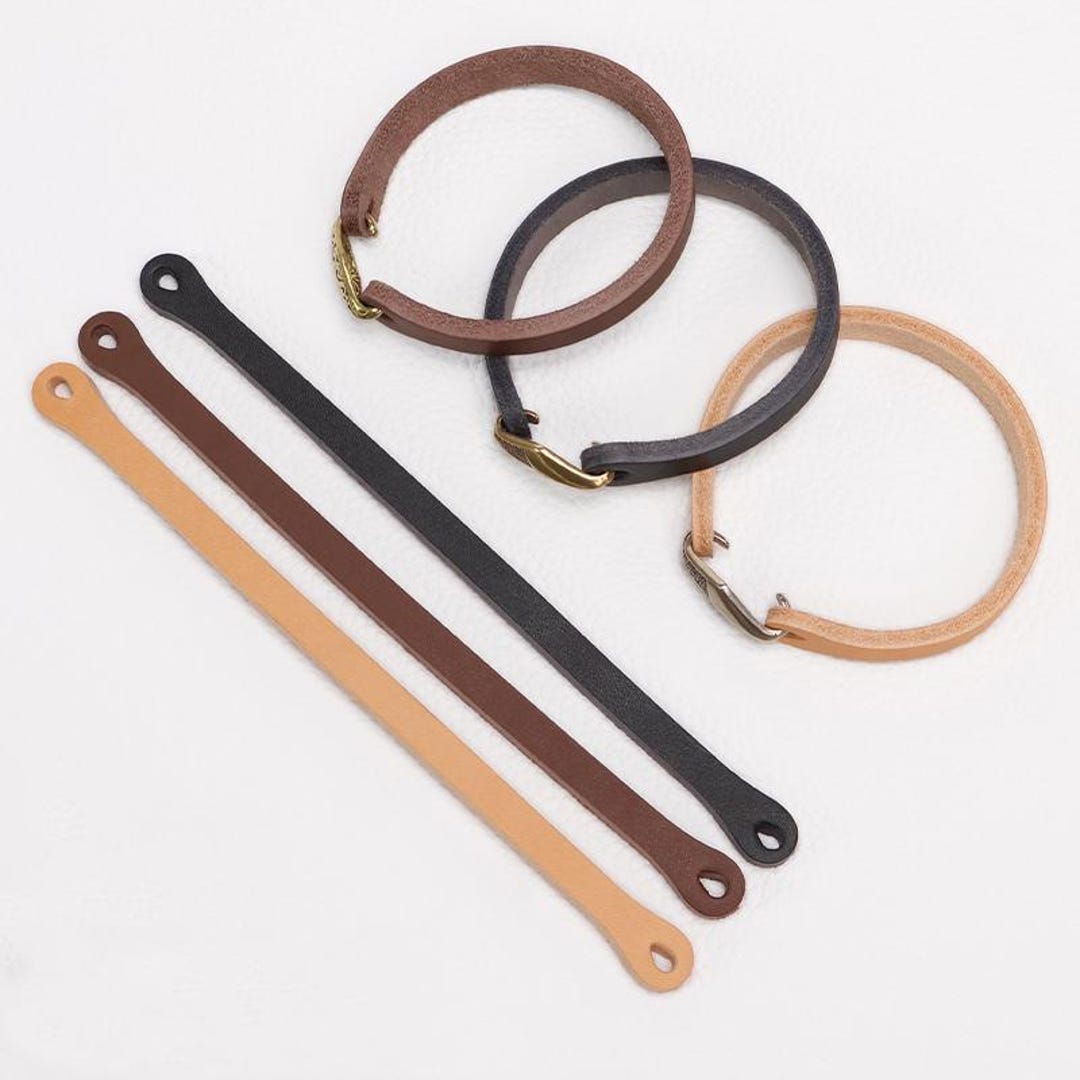 DIY Handmade Leather Wristband Strip Die Cutter, Vegetable Tanned ...
