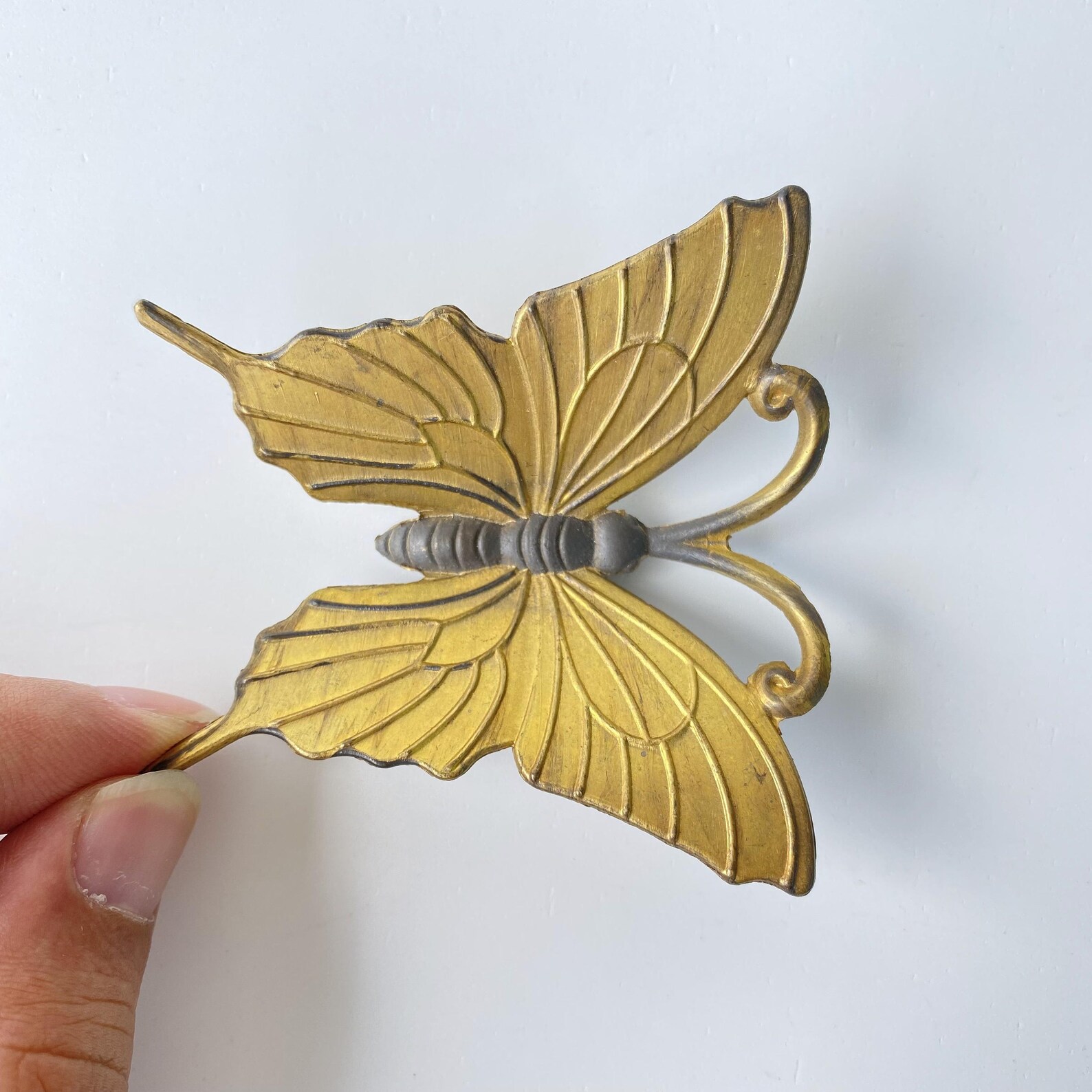 66 MM Raw Brass Butterfly Figurines Brass Miniature - Etsy