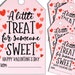 A Little Treat for Someone Sweet Gift Tag, Instant Download, Valentine ...