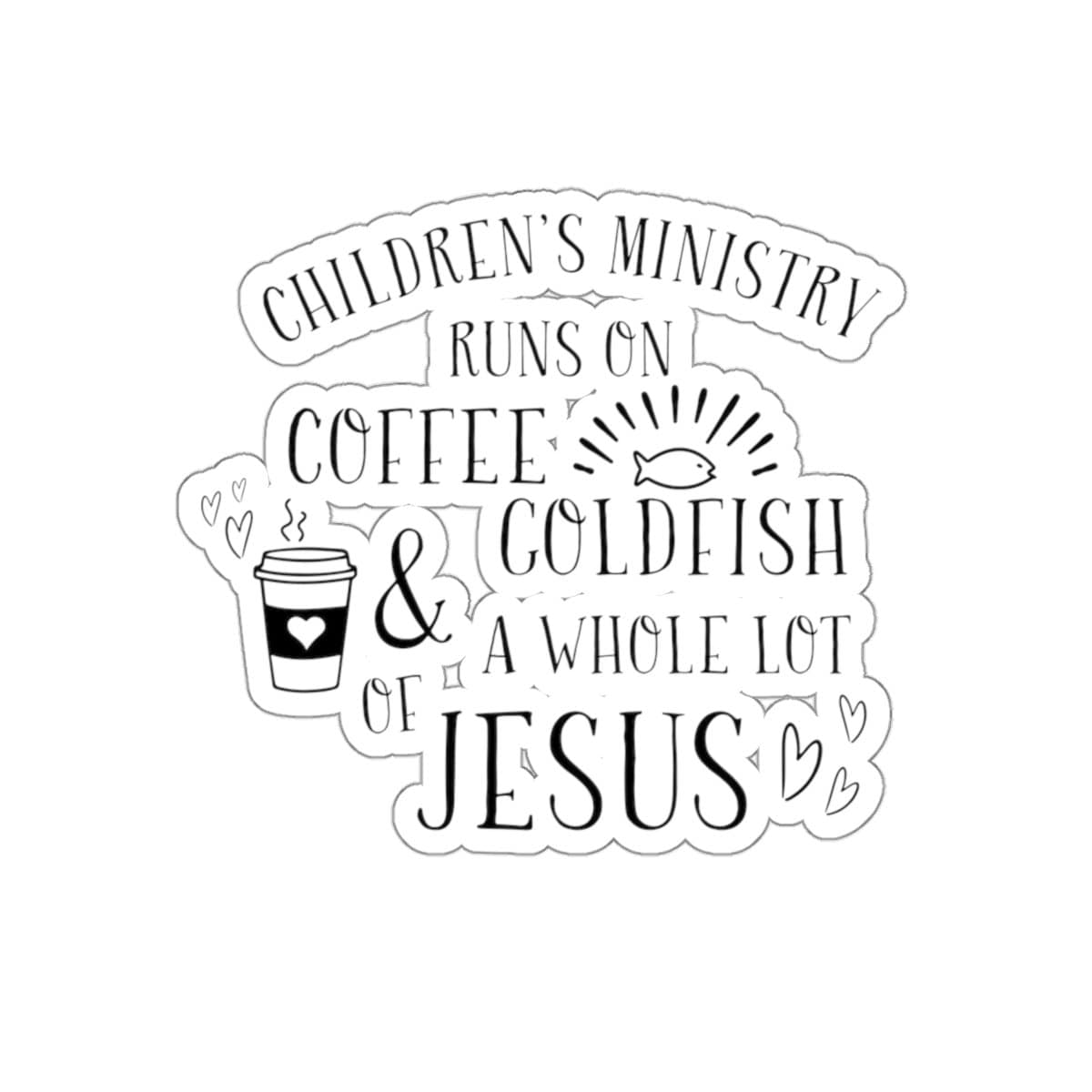 Children's Ministry Sticker, Children's Director, Children's Pastor ...