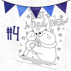 Father's Day Coloring Sheets With Bible Verses, Scripture Coloring ...