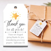 Gift Tag Box - Etsy