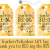 Bee Party Theme Thank You for Bee-ing Here Favor Sign Printable Instant ...