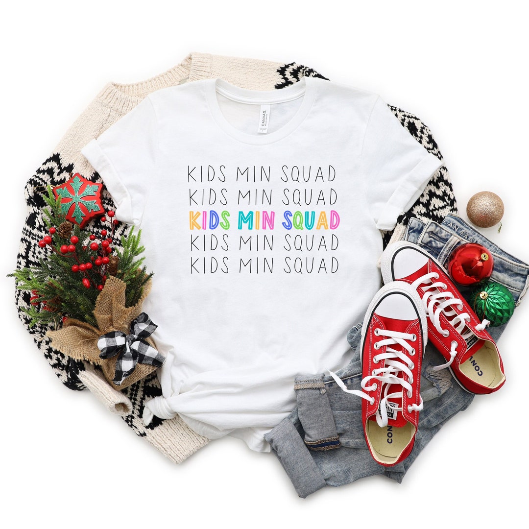 Kids Min Squad T-shirt - Children's Ministry T-shirts - Sunday School ...