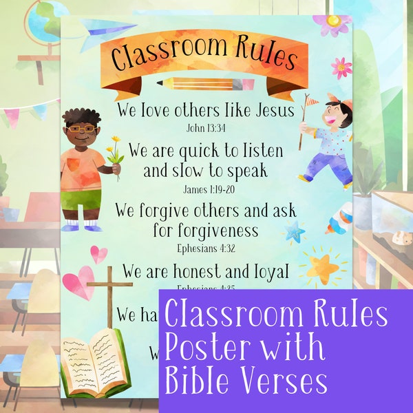 Classroom Rules - Etsy
