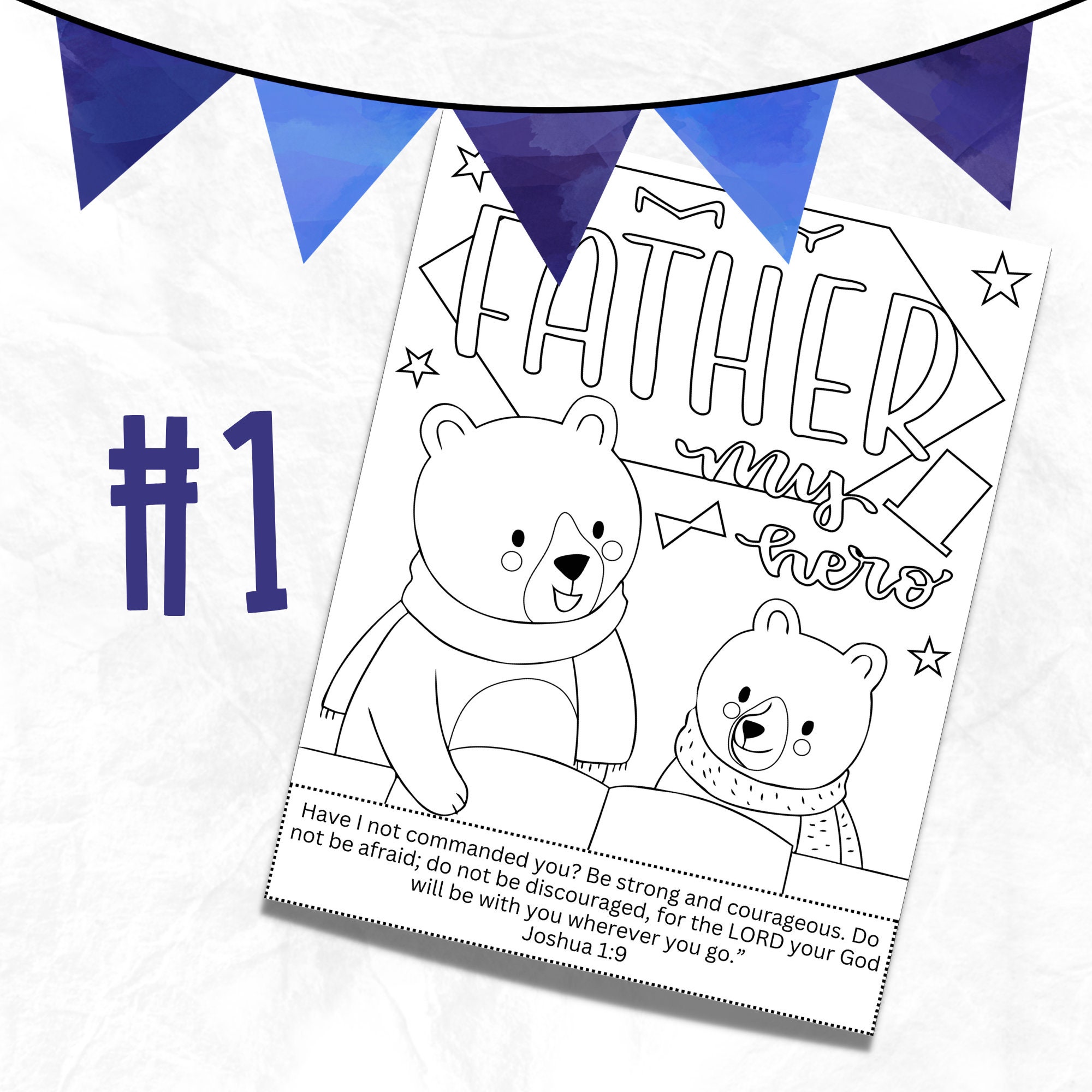 Father's Day Coloring Sheets With Bible Verses, Scripture Coloring ...