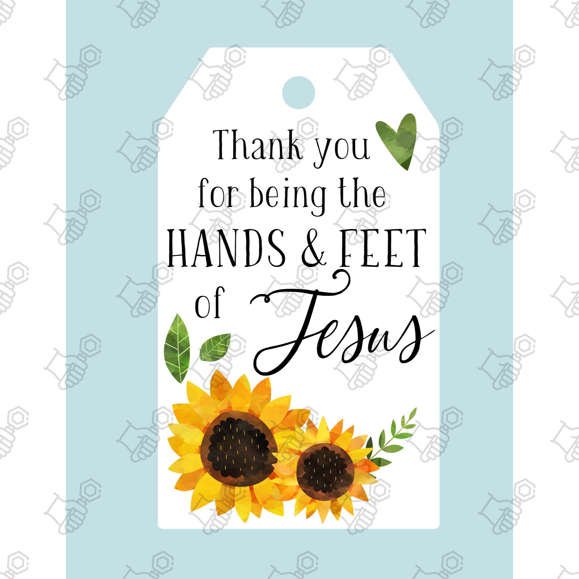 Volunteer Appreciation Thank You Gift Tags - Thank You for Being the ...