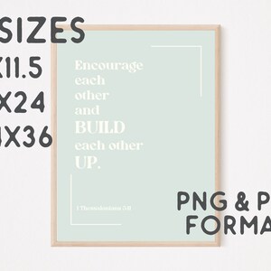 Children's Bible Verse, Scripture Poster Wall Art, Sunday School ...