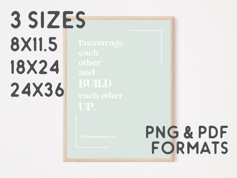 Children's Bible Verse, Scripture Poster Wall Art, Sunday School ...