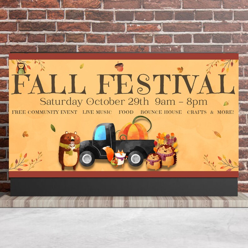 Fall Festival Event Package - Social Media Event Package - Church ...