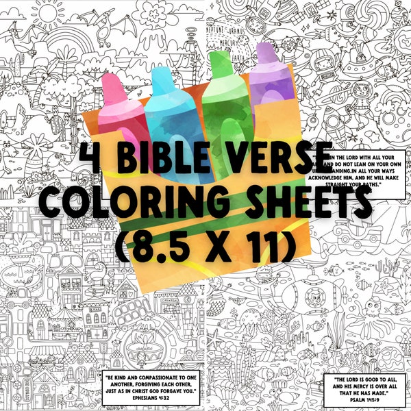 Black Children Bible Coloring Pages - Etsy