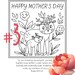 Mother's Day Coloring Pages With Bible Verses - Etsy