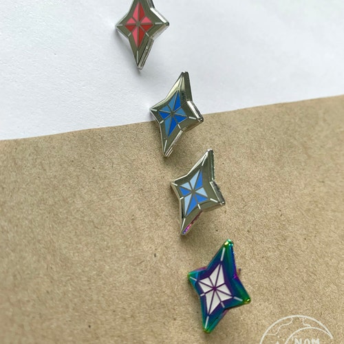 Mini Star Board Filler Hard Enamel Pins - Etsy