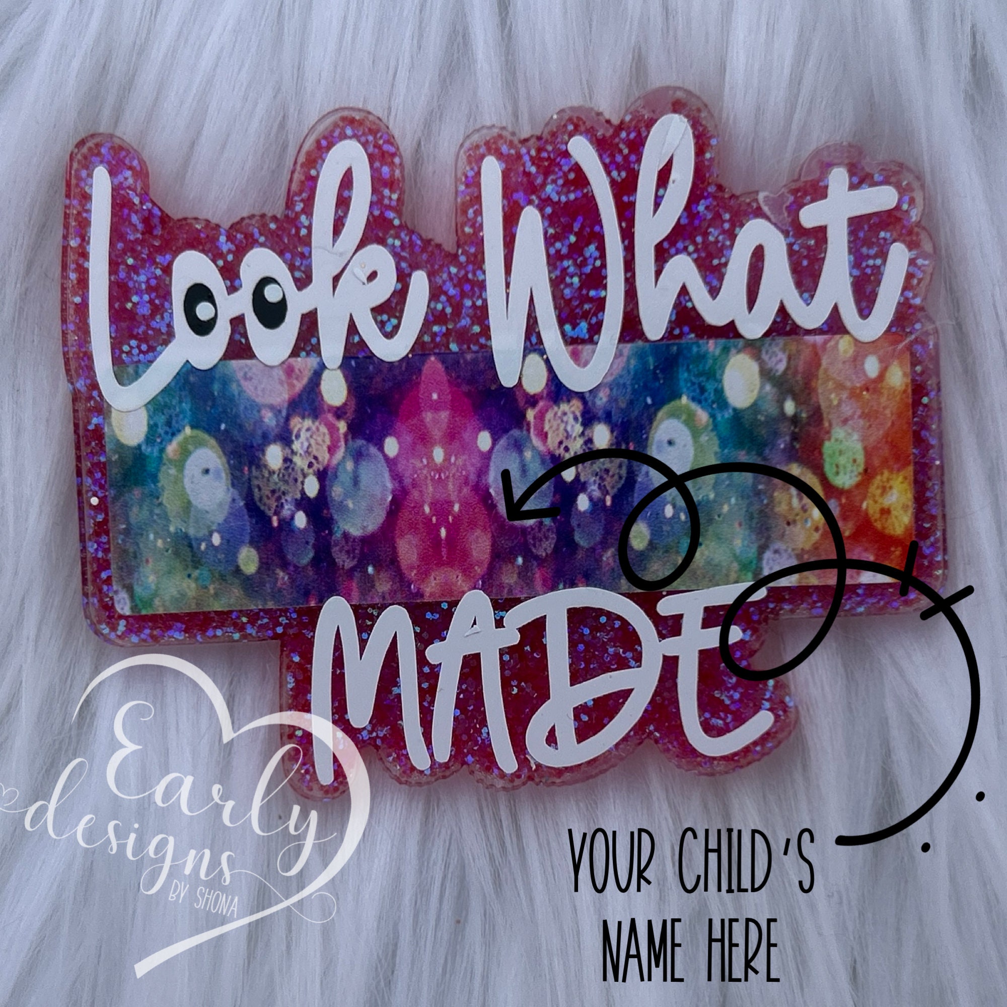 Look What I Made Magnet Child Display Magnet Proud Parent School Work ...