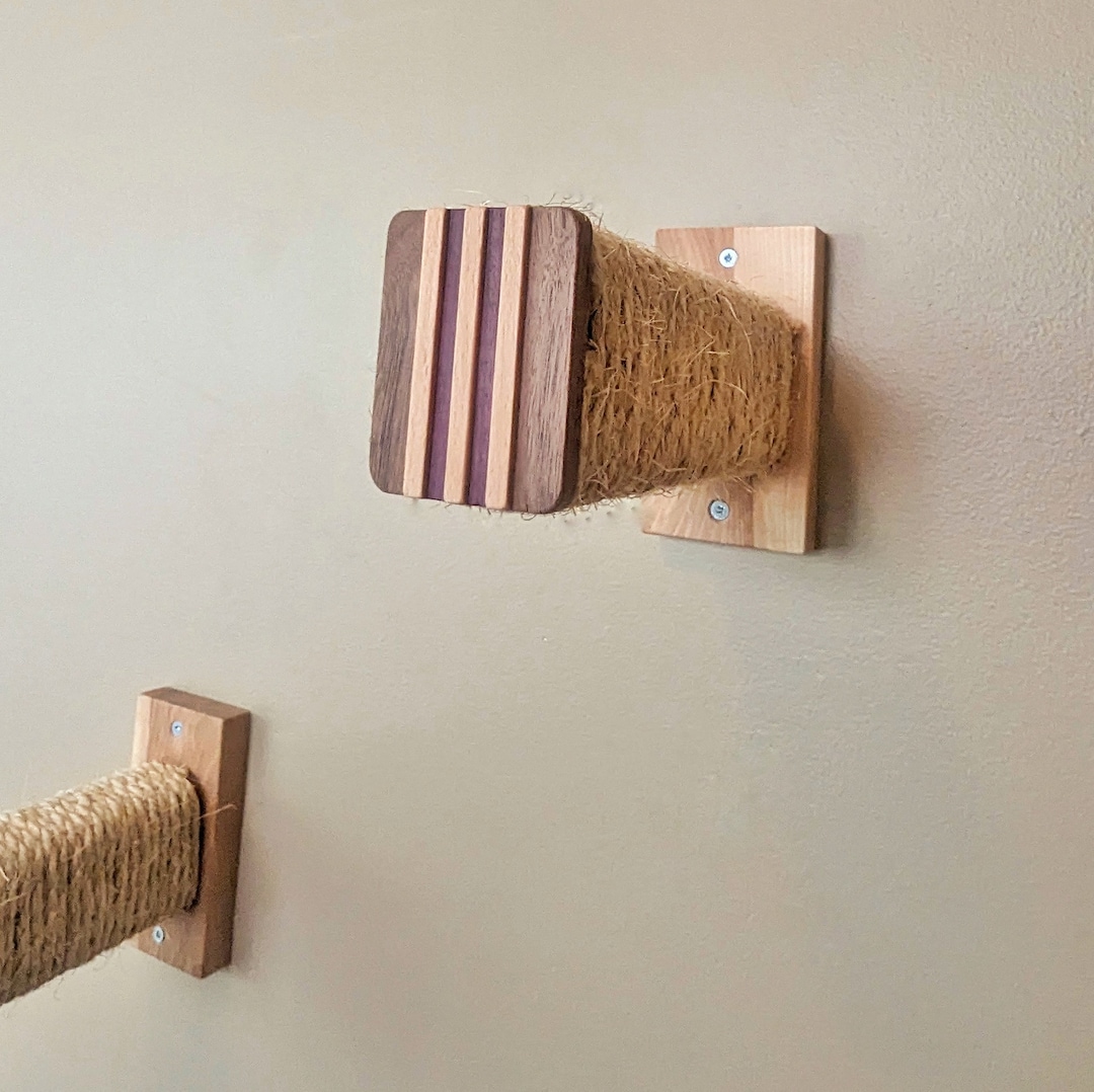 Cat Step Solid Wood Cat Steps With Interchangeable Fronts Stylish Cat ...