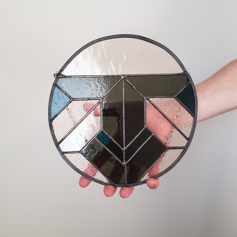 Stained Glass Geometric - Etsy
