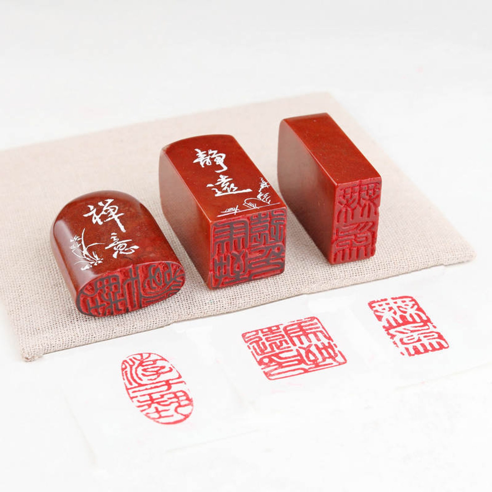 Custom Chinese Name Private Seal Traditional Chinese Calligraphy and ...