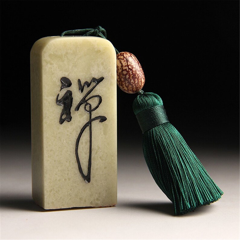 Chinese Lotus Stamp Handmade Traditional Art Seal Chop for | Etsy