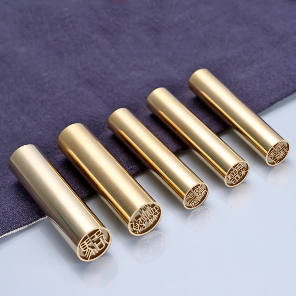 Brass Stamp Custom Metal Stamp Personal Chinese Name Stamp Chinese ...