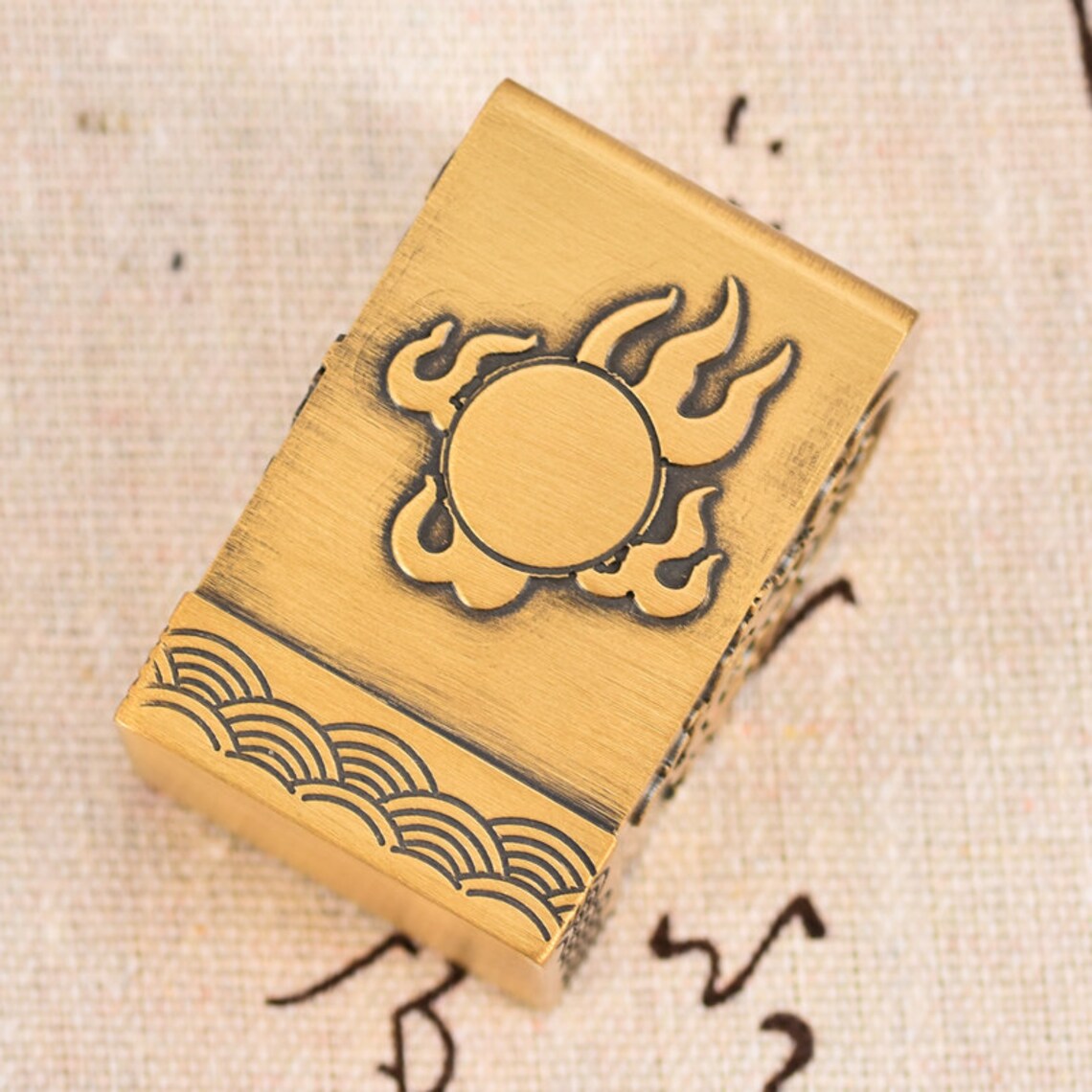 Custom Brass Stamp Customized Mini Chop Personal Chinese Name | Etsy