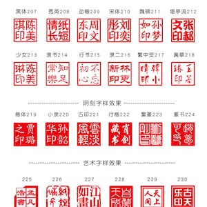 Custom Brass Stamp Customized Mini Chop Personal Chinese Name - Etsy