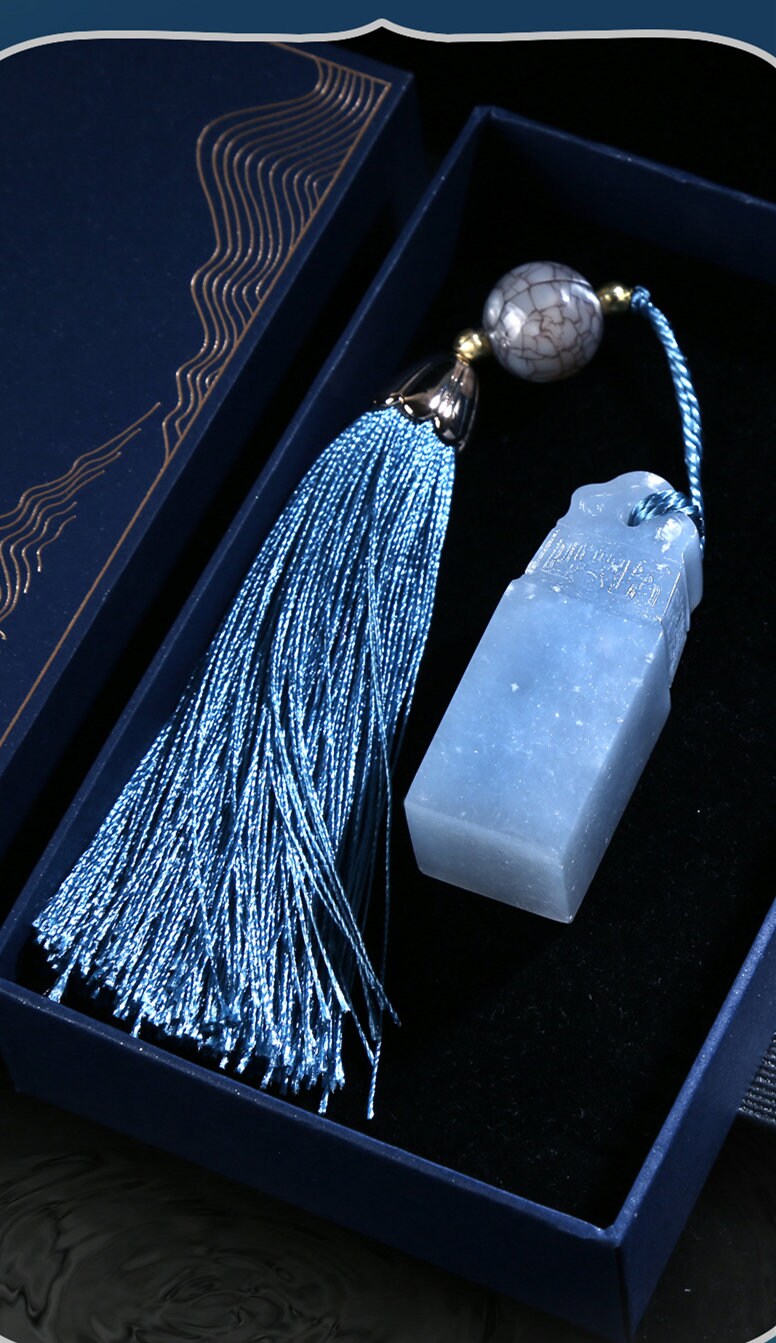 Chinese Chop Seal, Chinese Custom Seal, Chinese Blue Stone Seal Carving ...