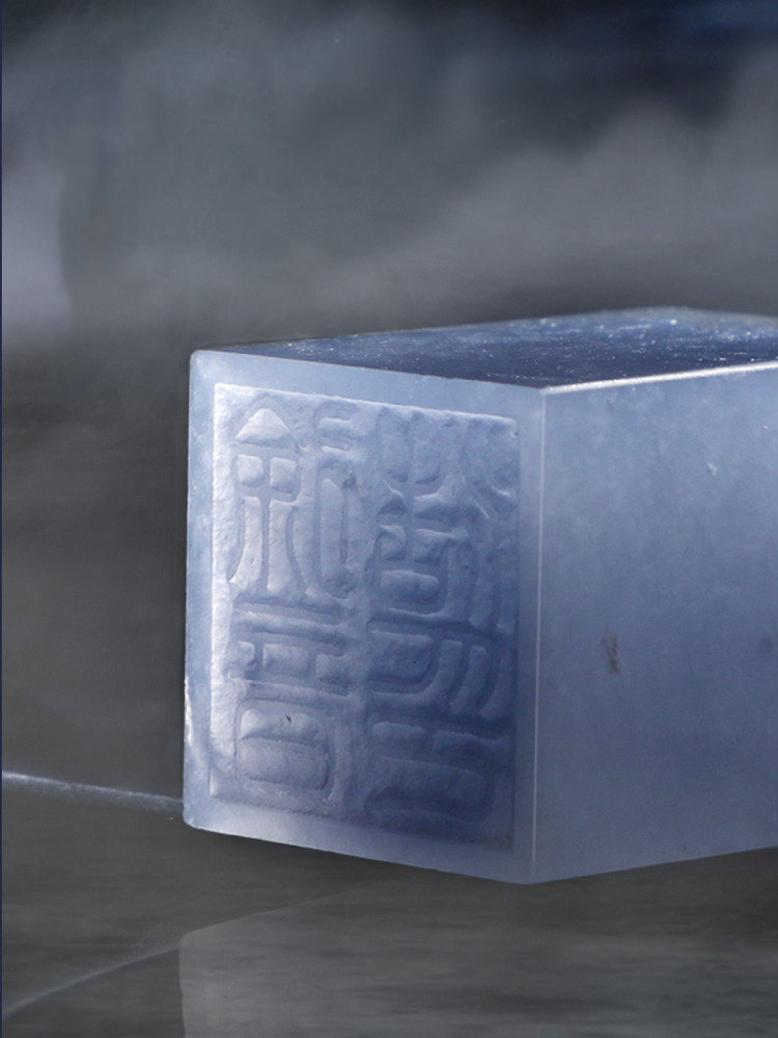 Custom Blue Stamp Chinese Traditional Stone Seal Chinese Stone Seal ...