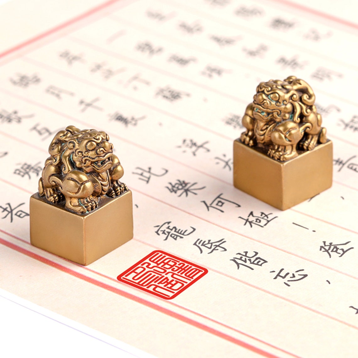 Custom Brass Stamp Customized Mini Chop Personal Chinese Name - Etsy