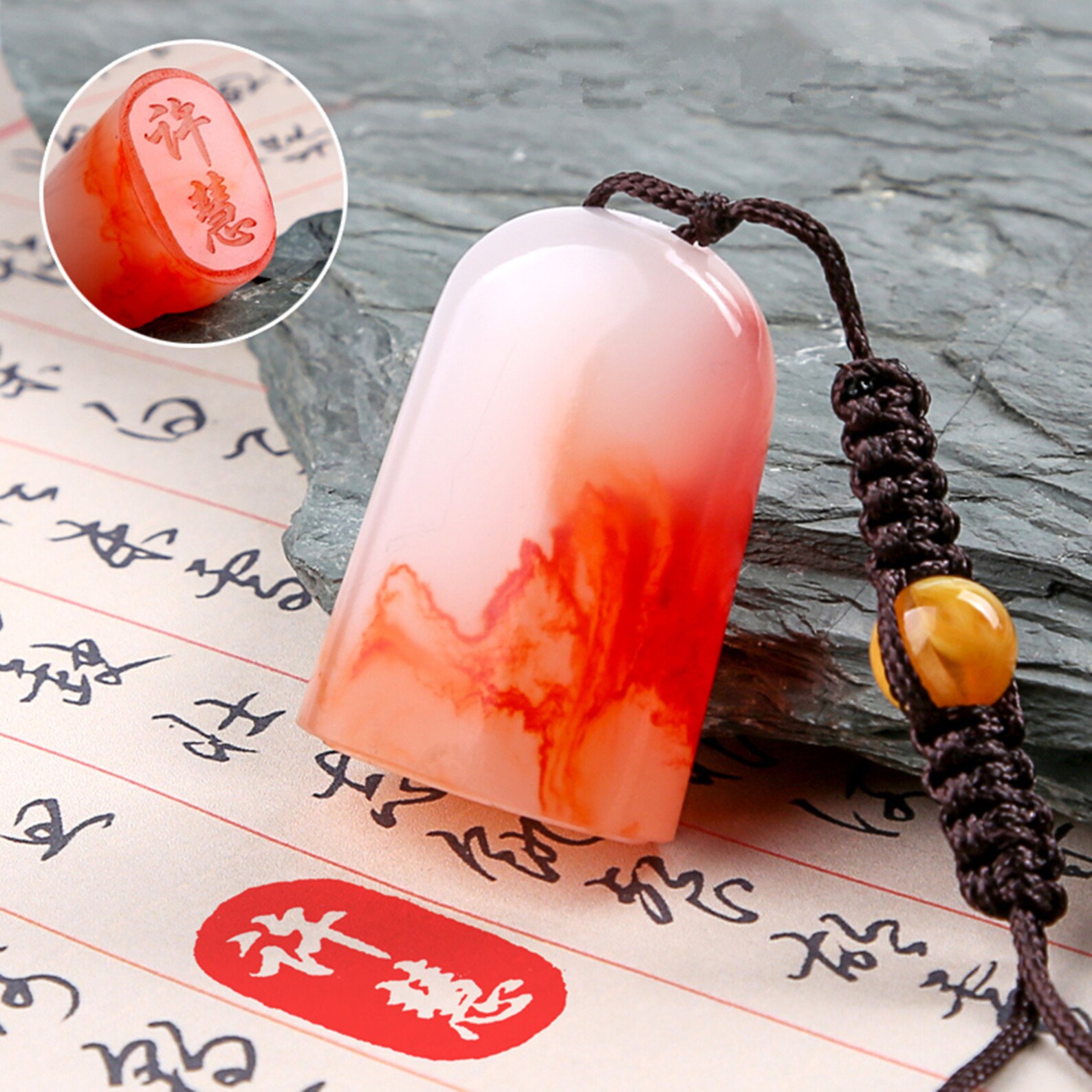 Chinese Seal Chinese Name Chop Stamp Oval Art Stamp Customized Personal ...