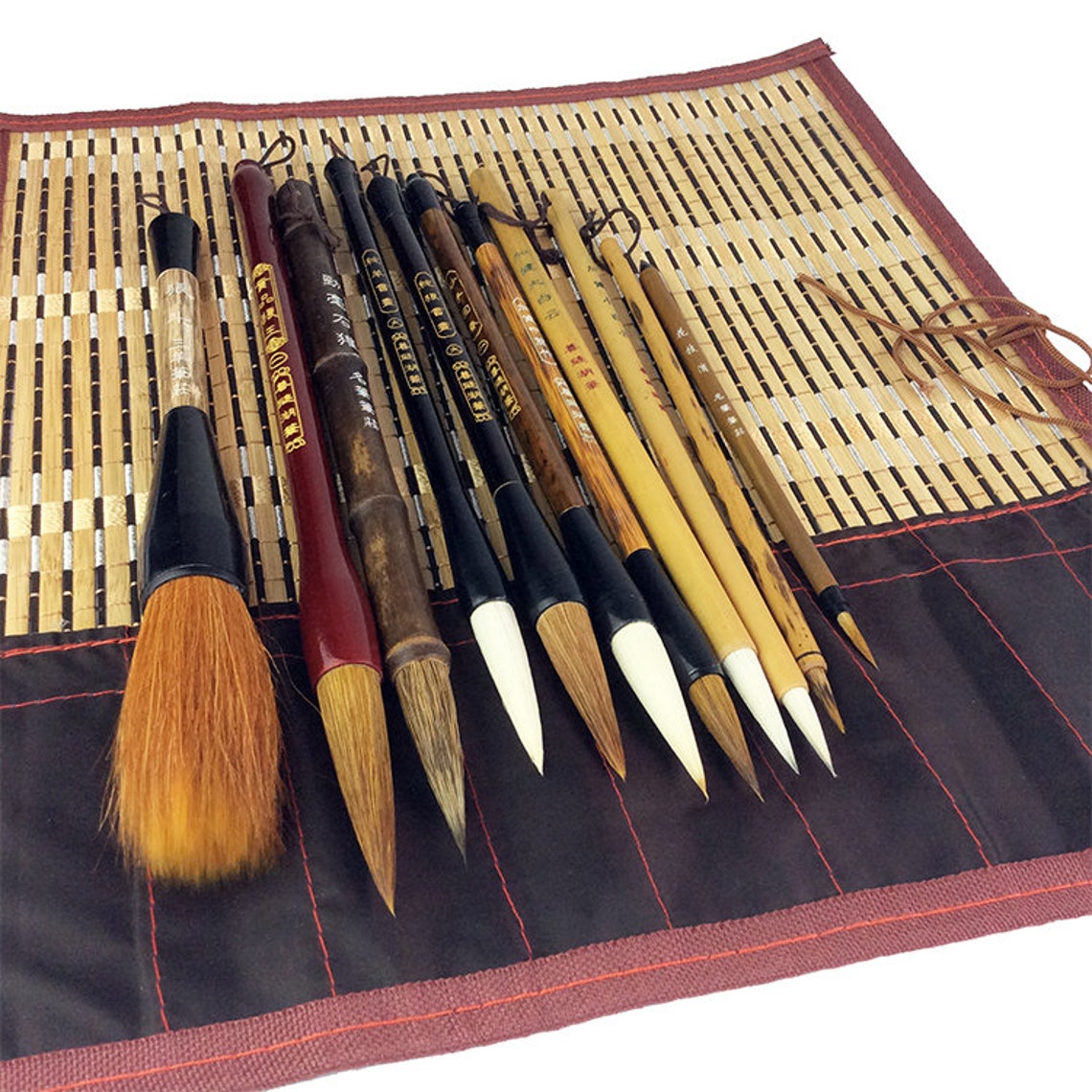 Watercolor Brushes Chinese Calligraphy Brush Set Kanji | Etsy