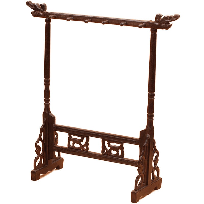 Chinese Brush Holder Wood Penholder Pen Hanging Kanji Brush | Etsy