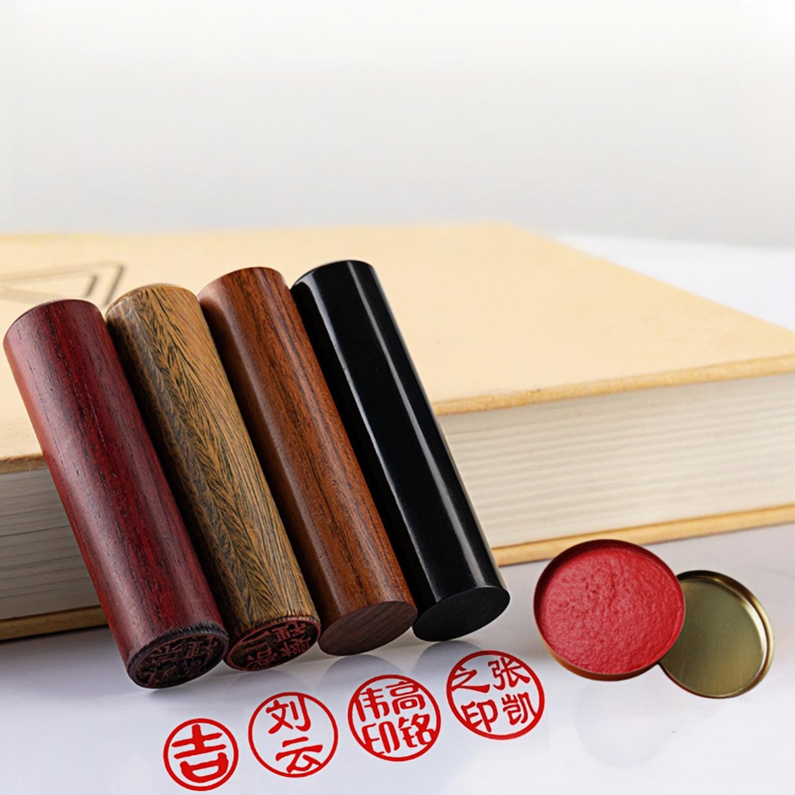 Custom Round Japanese Stamp Japanese Hanko Chop Japanese Name Stamp ...