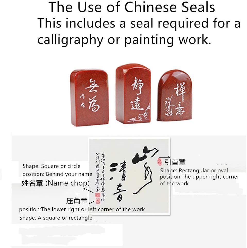 Custom Chinese Name Private Seal Traditional Chinese | Etsy