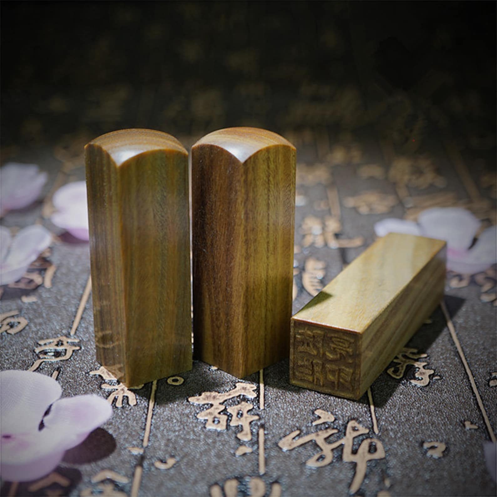 Japanese Hanko Chop Chinese Name Stamp Custom Wood Stamp Japanese ...