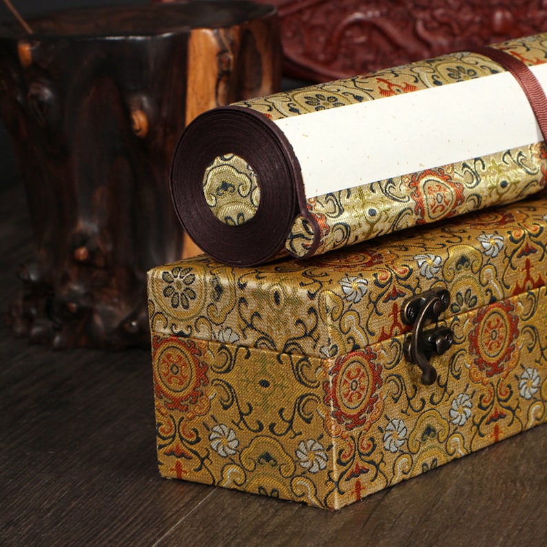 Custom Blank Chinese Scroll Rice Paper and Silk Painting Xuan - Etsy