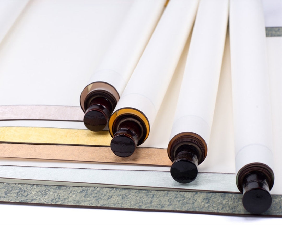 Chinese Xuan Paper Art Wall Scrolls for Sumie and Calligraphy Home ...