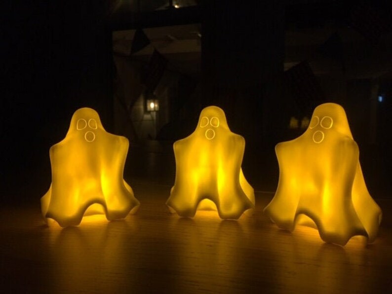 Light up Halloween Ghost Decorations glowing Halloween Ghost | Etsy