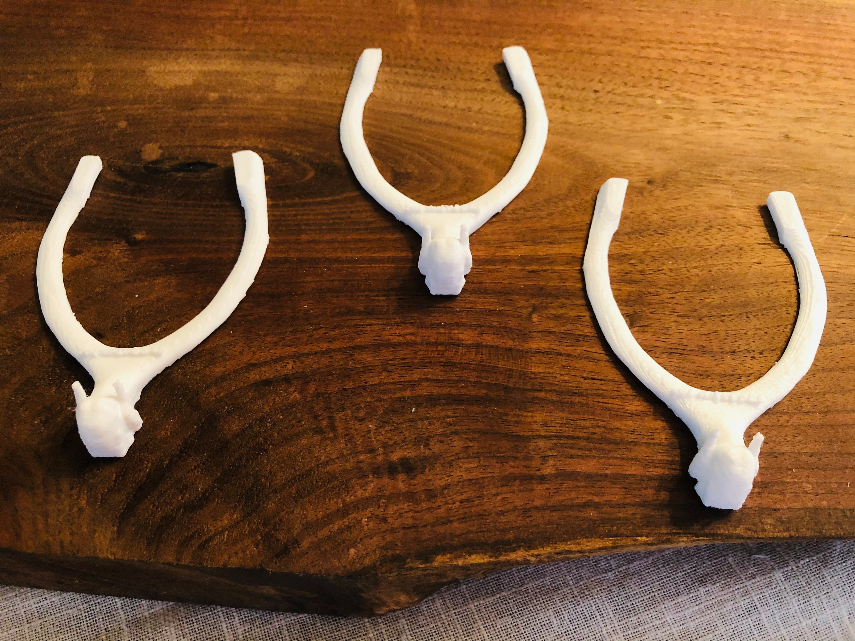 The Wishbone Game Realistic Turkey Wishbones Kids Activity | Etsy