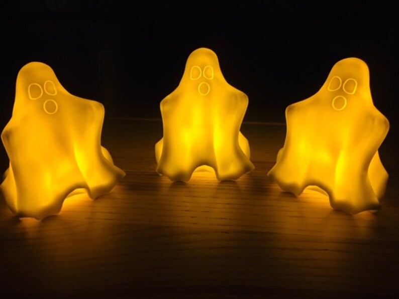 Light up Halloween Ghost Decorations glowing Halloween Ghost | Etsy