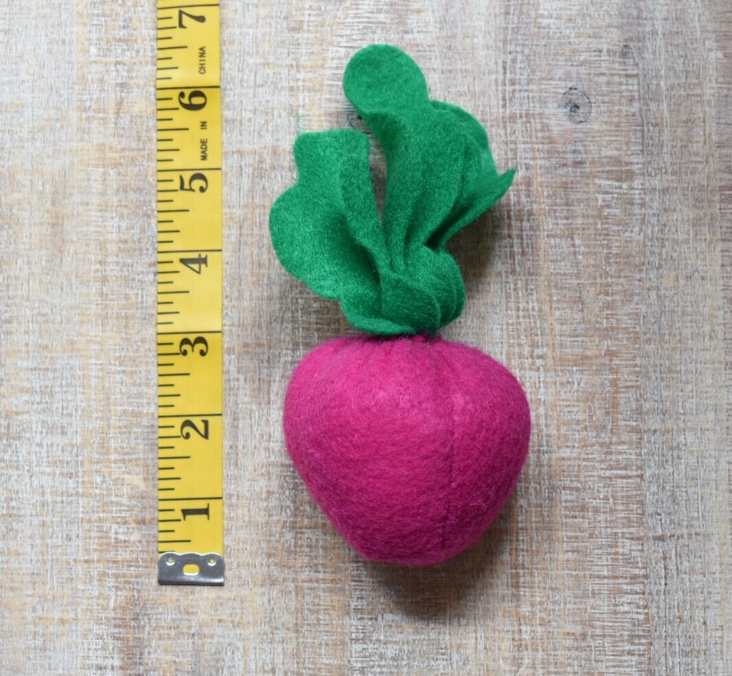 Felt Beet - Etsy
