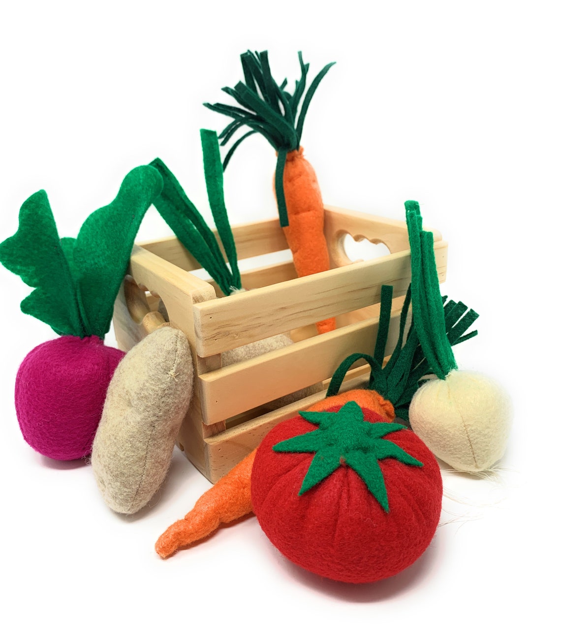 Medium Veggie Crate - Etsy