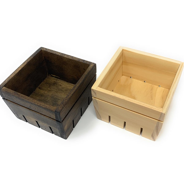 Wood Berry Baskets - Etsy