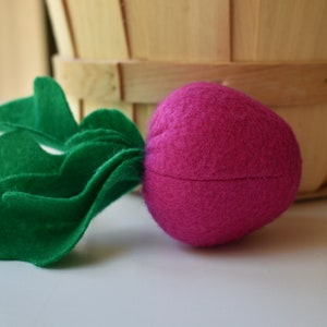 Felt Beet - Etsy