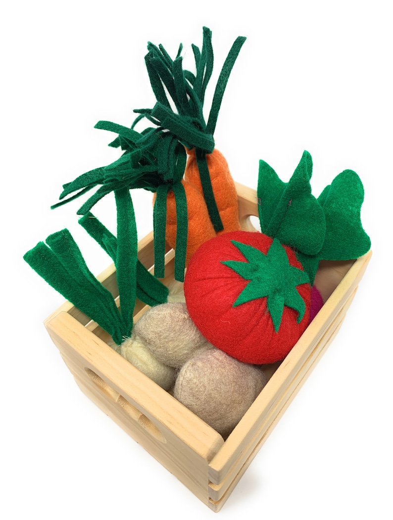 Medium Veggie Crate - Etsy