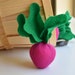 Felt Beet - Etsy