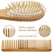 Natural Organic Bamboo Comb Set - Etsy