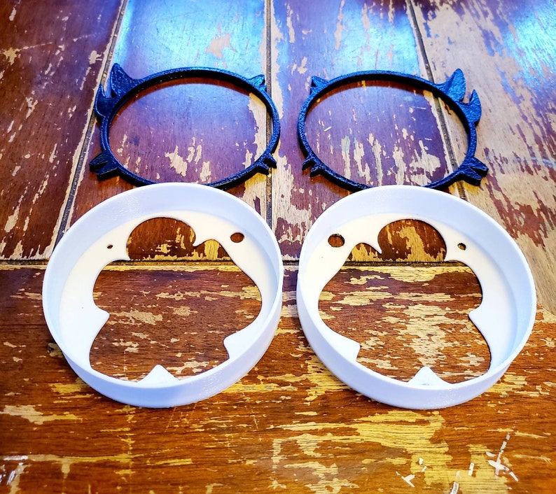 FREE SHIPPING 3D Printed Fursuit Splat Eyes Slime Eyes 3D | Etsy