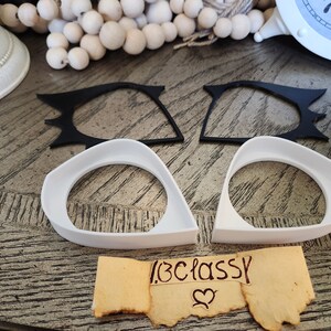 FREE SHIPPING 3D Printed Fursuit Costume Lizard Eyeblanks (attachable ...