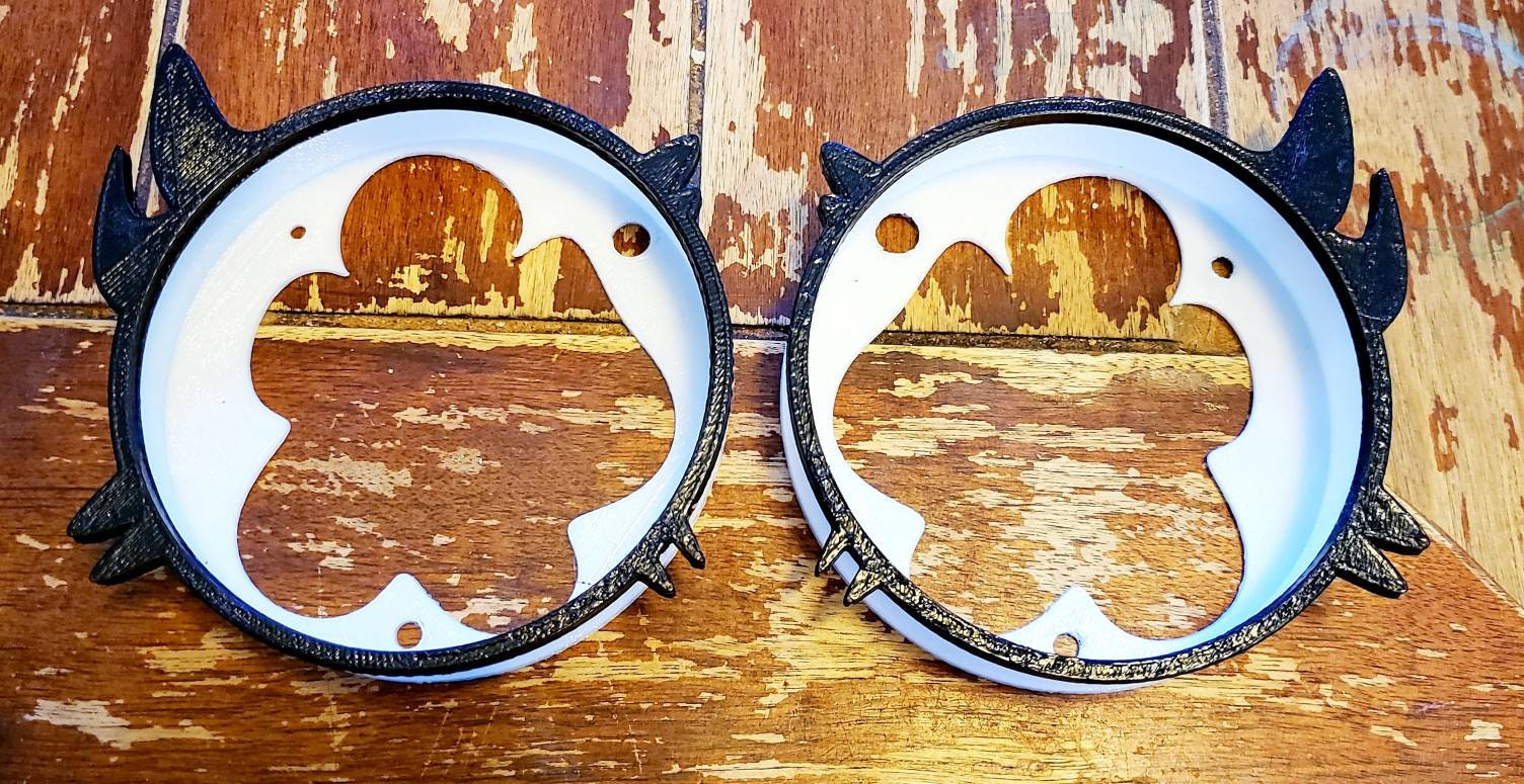 FREE SHIPPING 3D Printed Fursuit Splat Eyes Slime Eyes 3D - Etsy